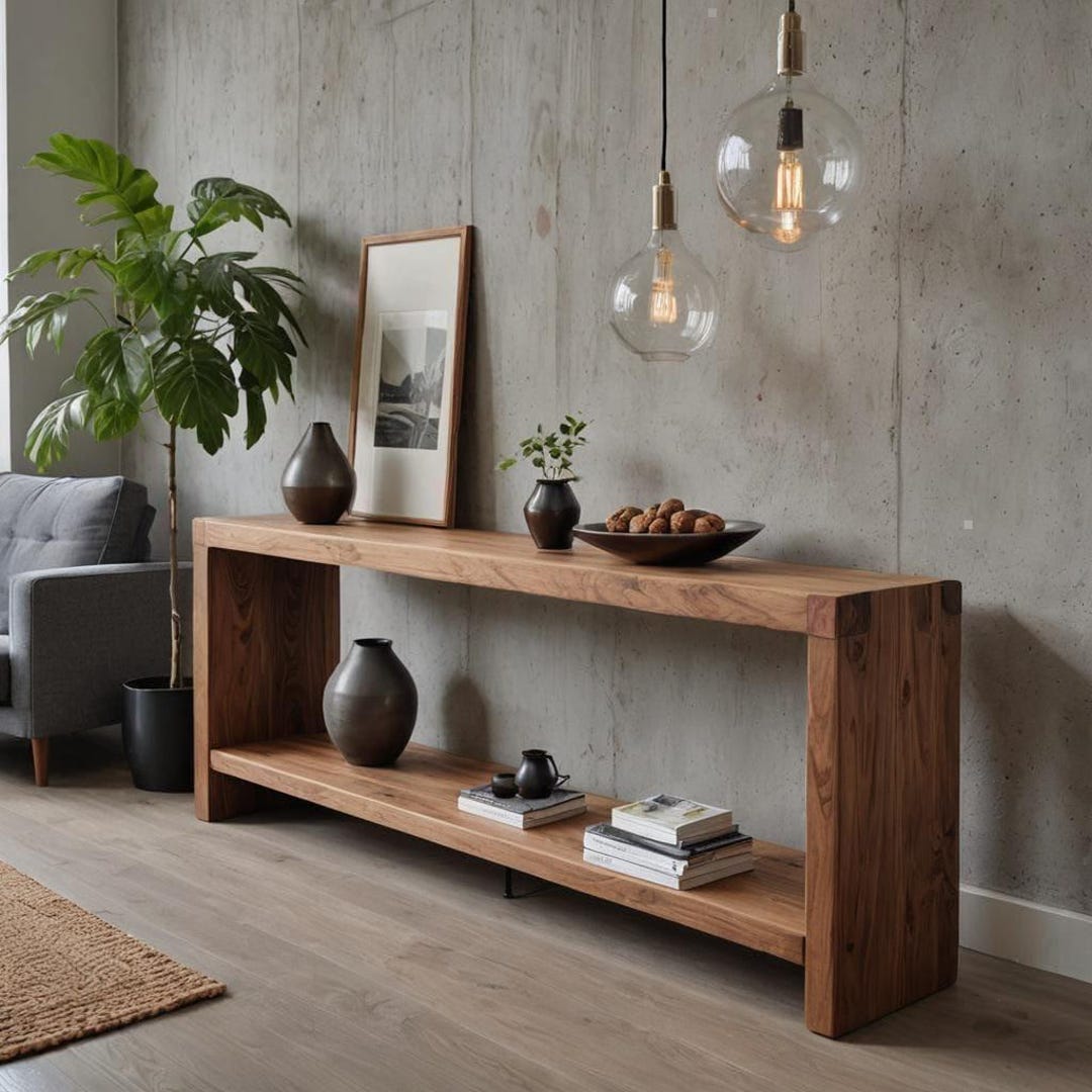 Lowboard / Sideboard / Console Table / Solid Wood Table / Side Table ...