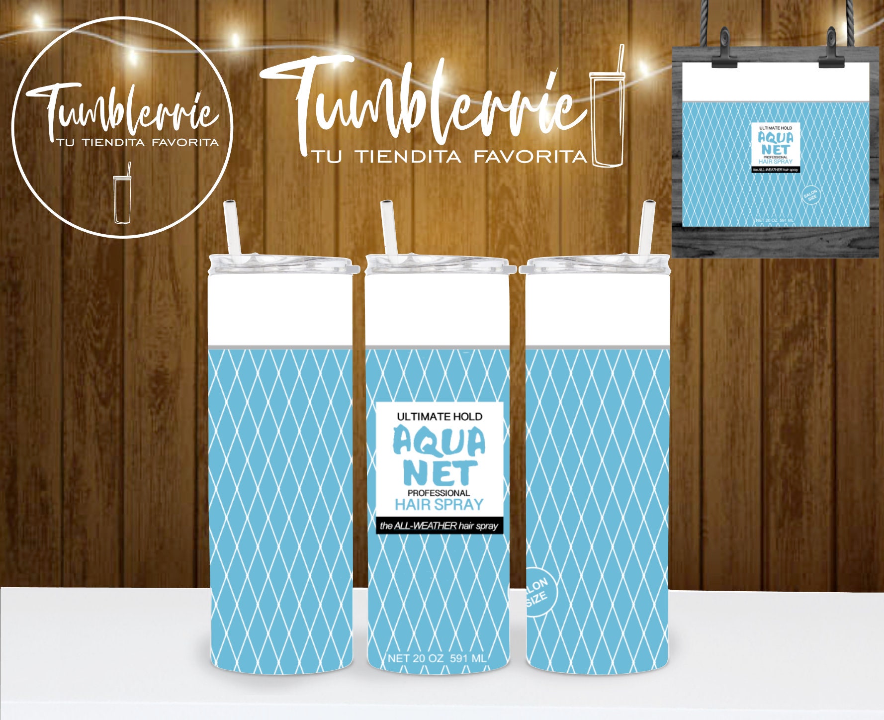 Aquanet Tumbler Wrap Bundle | 6 Pack | Retro | 80's Baby | 70's 80's 90 ...