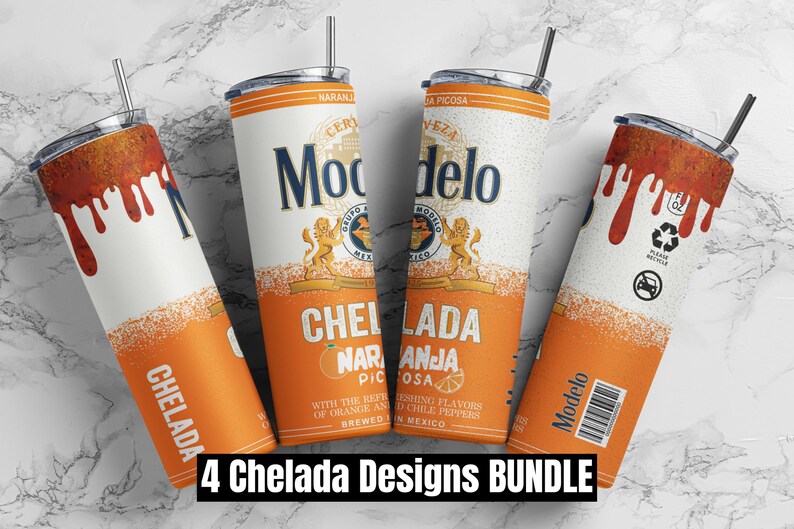 8 Pack Modelo Chelada Sandia and Orange Bundle With & - Etsy