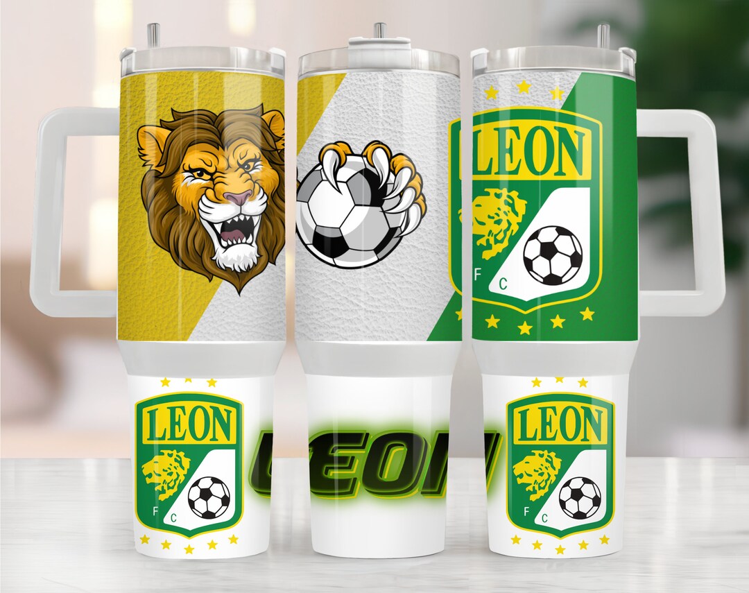 Leon FC Sublimation Tumbler Full Wrap | 40oz Tumbler Wrap | New ...