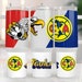 Club America Sublimation Tumbler Full Wrap | 40oz Tumbler Wrap | New ...