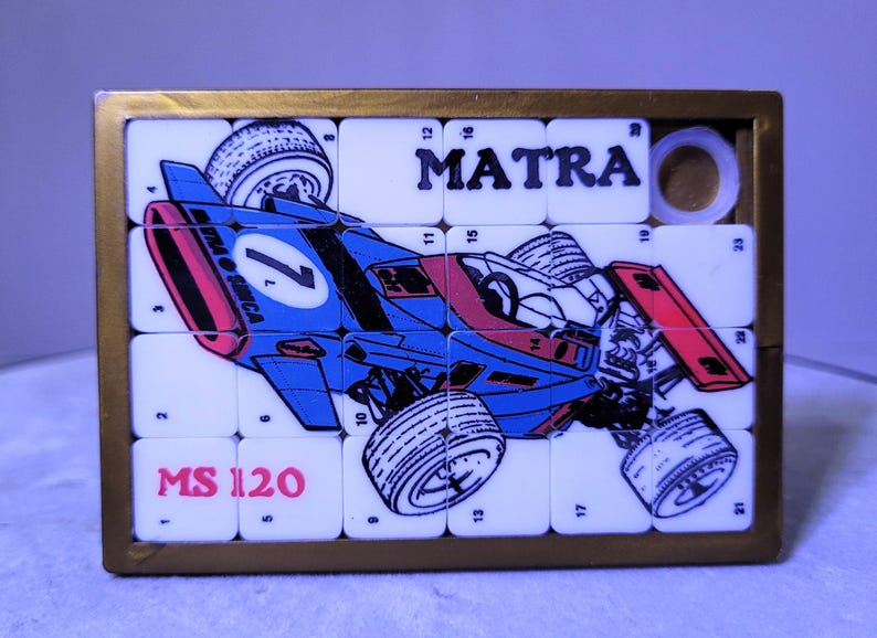 F1 Matra MS120 1970 US Grand Prix Tile Puzzle. - Etsy