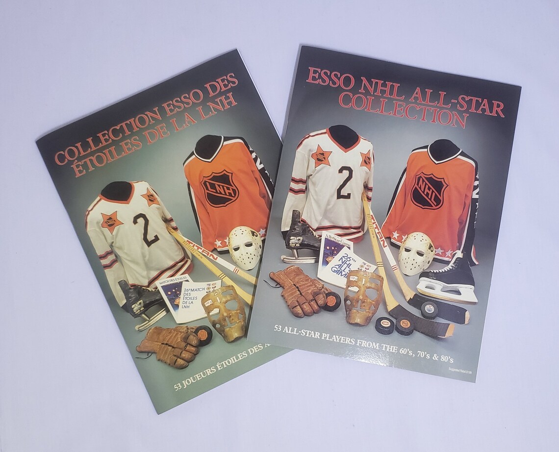 Full Colour 1960s 1970s 1980s NHL 53 Player All-stars Hockey Card ...
