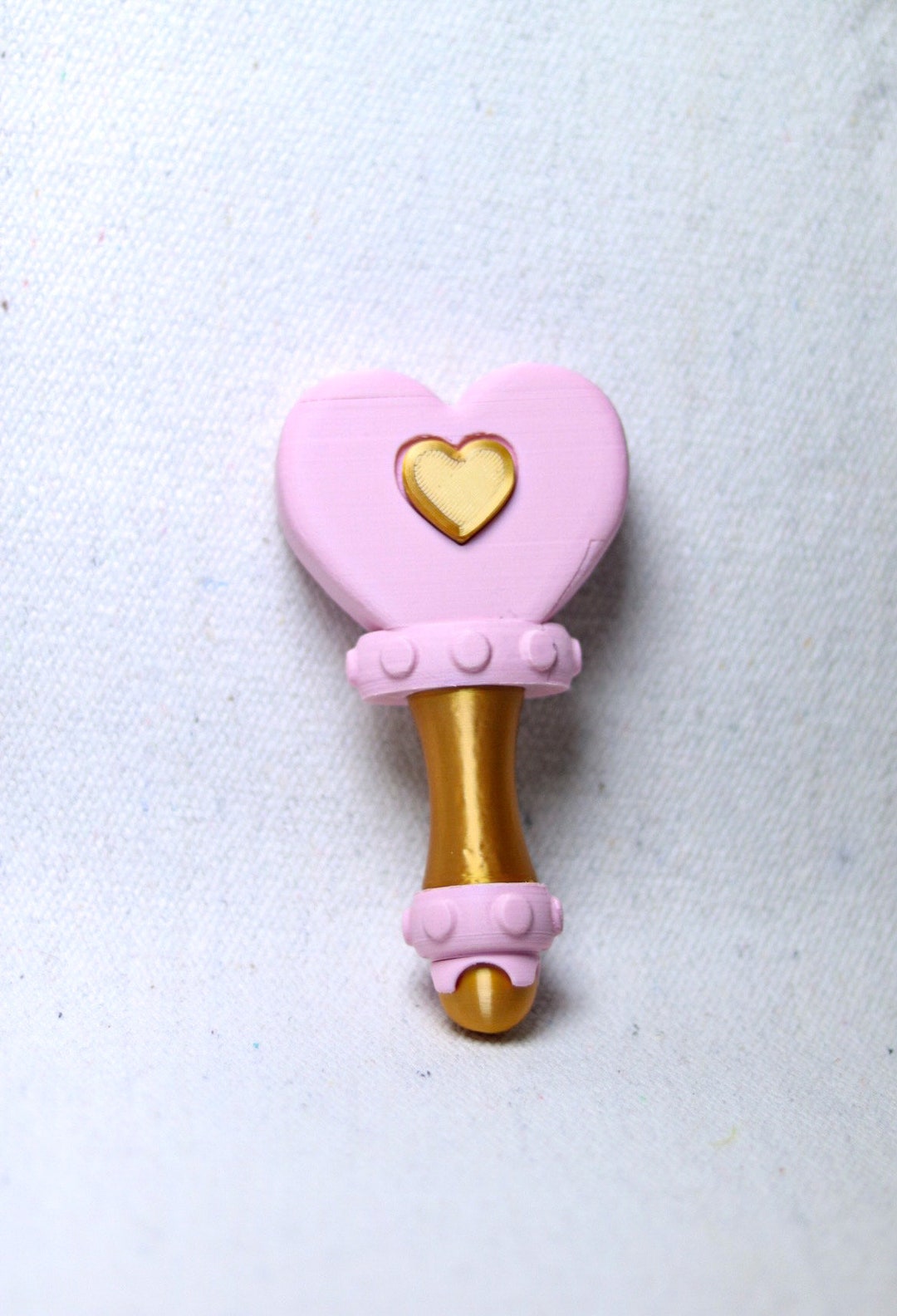 Heart Staff Baby Rattle, Baby's First Staff, Heart Staff Rattle, Baby ...