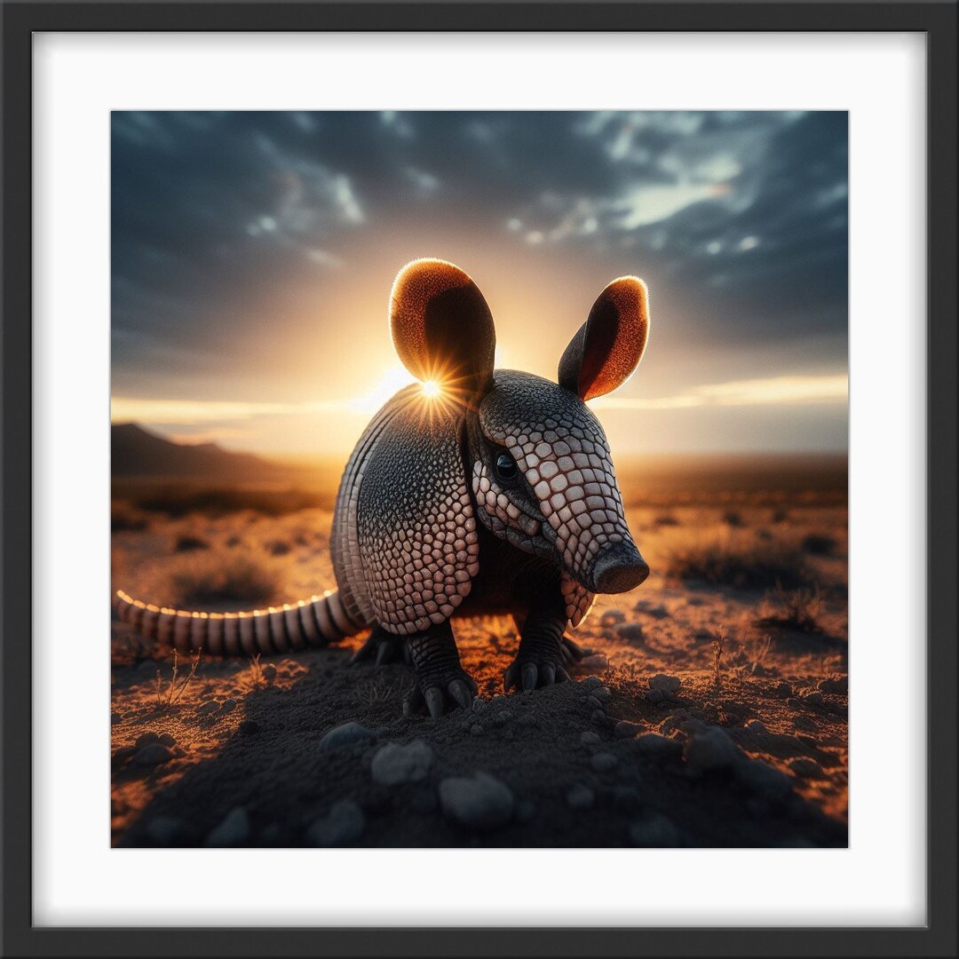 ARMADILLO • Armadillo Wall Art • Armadillo Poster • Armadillo Art • Armadillo Print • Texas ...