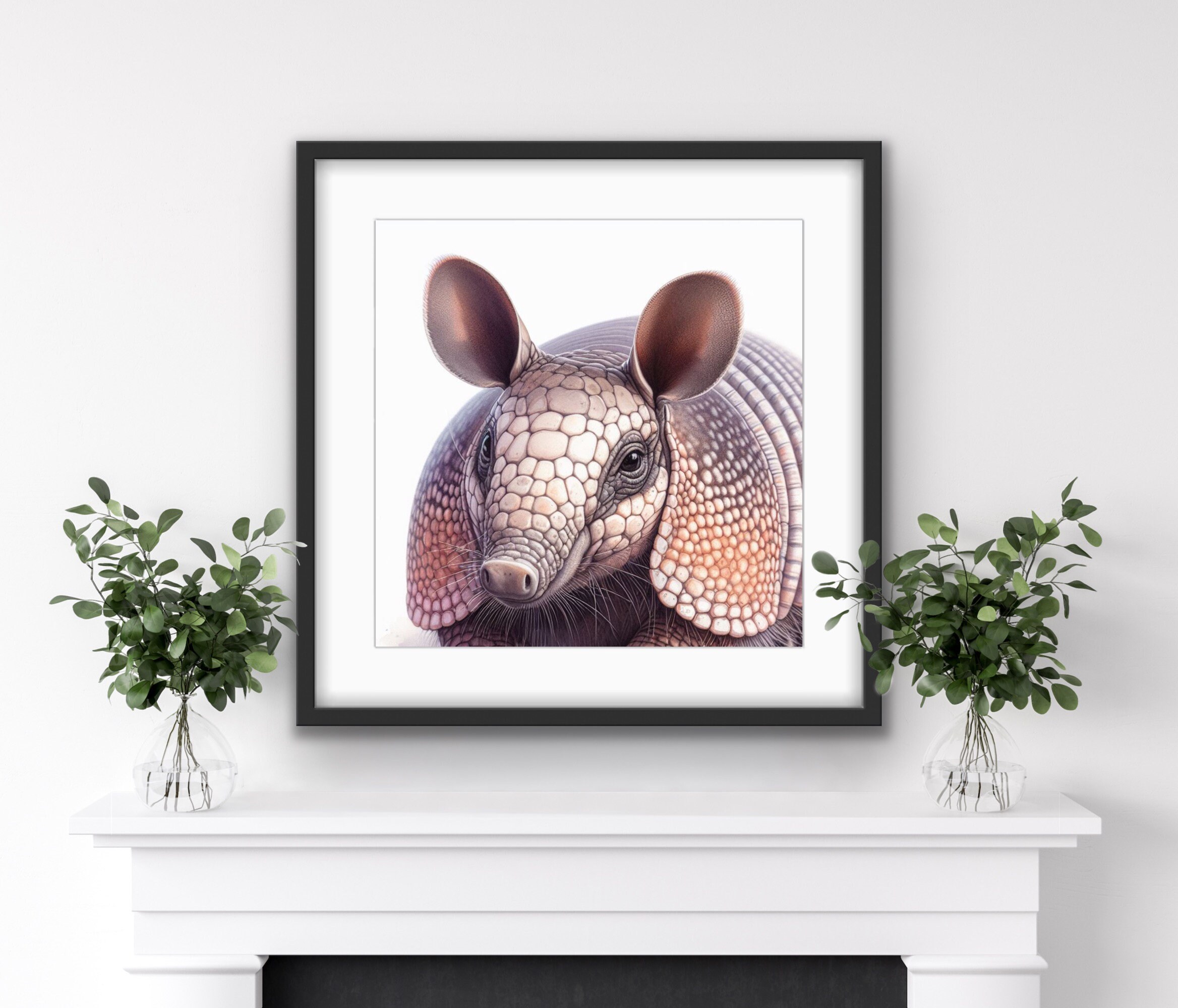 Armadillo Watercolor Armadillo Print Armadillo Art Armadillo Wall Art Armadillo Armadillo Poster ...