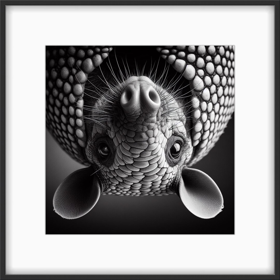 Armadillo Wall Art Armadillo Poster Armadillo Art Bathroom Wall Art ...