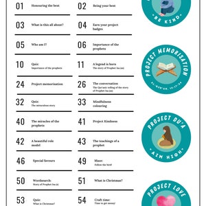 Engaging Prophet Isa/jesus Workbook for Kids and Tweens Printable ...