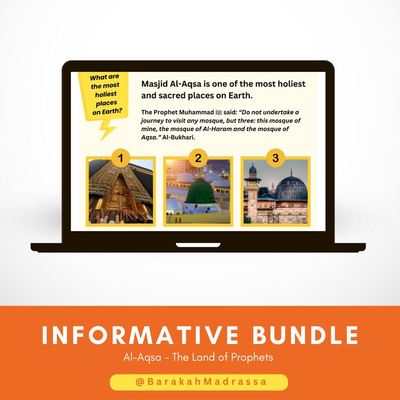 Masjid Al-aqsa, Palestine Information Presentation/colouring Book ...