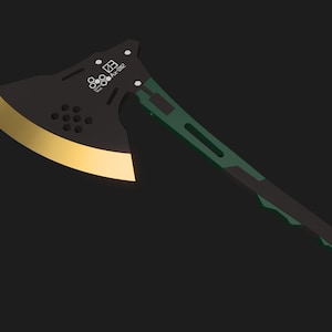 Kaiju No. 8 Kikoru Shinomiya Battle Axe STL - Anime/manga Cosplay 3D ...
