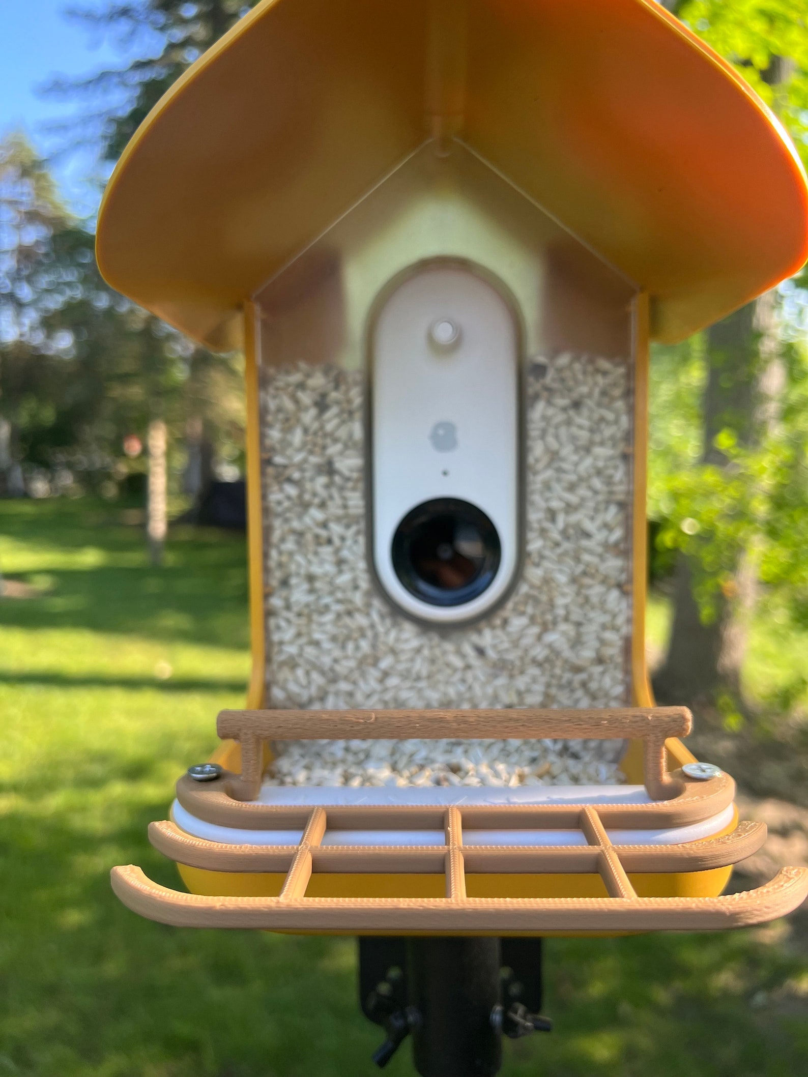 Double Perch for Bird Buddy Feeder (tan) - Etsy