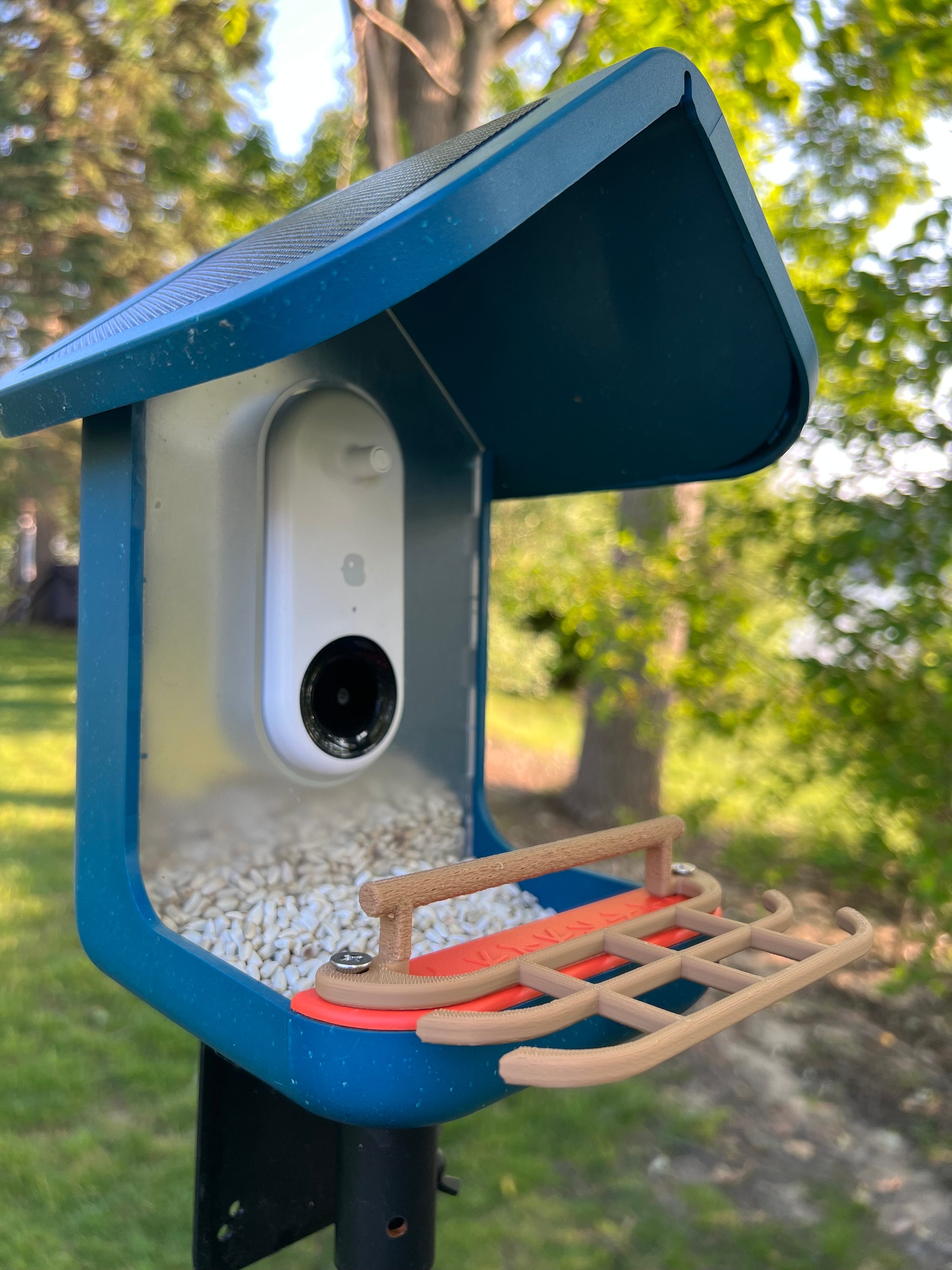 Double Perch for Bird Buddy Feeder (tan) - Etsy