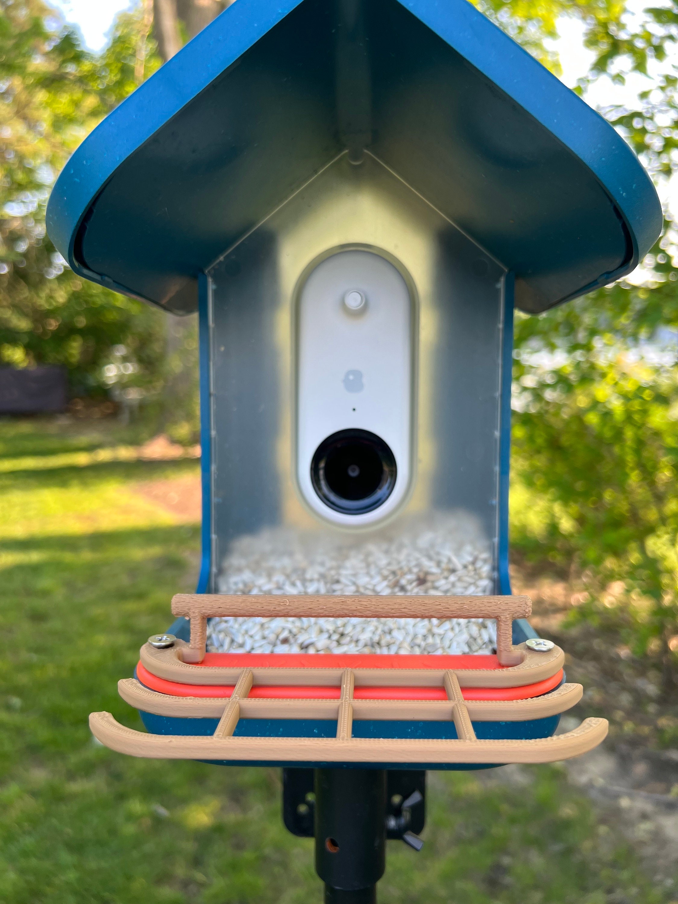 Double Perch for Bird Buddy Feeder (tan) - Etsy