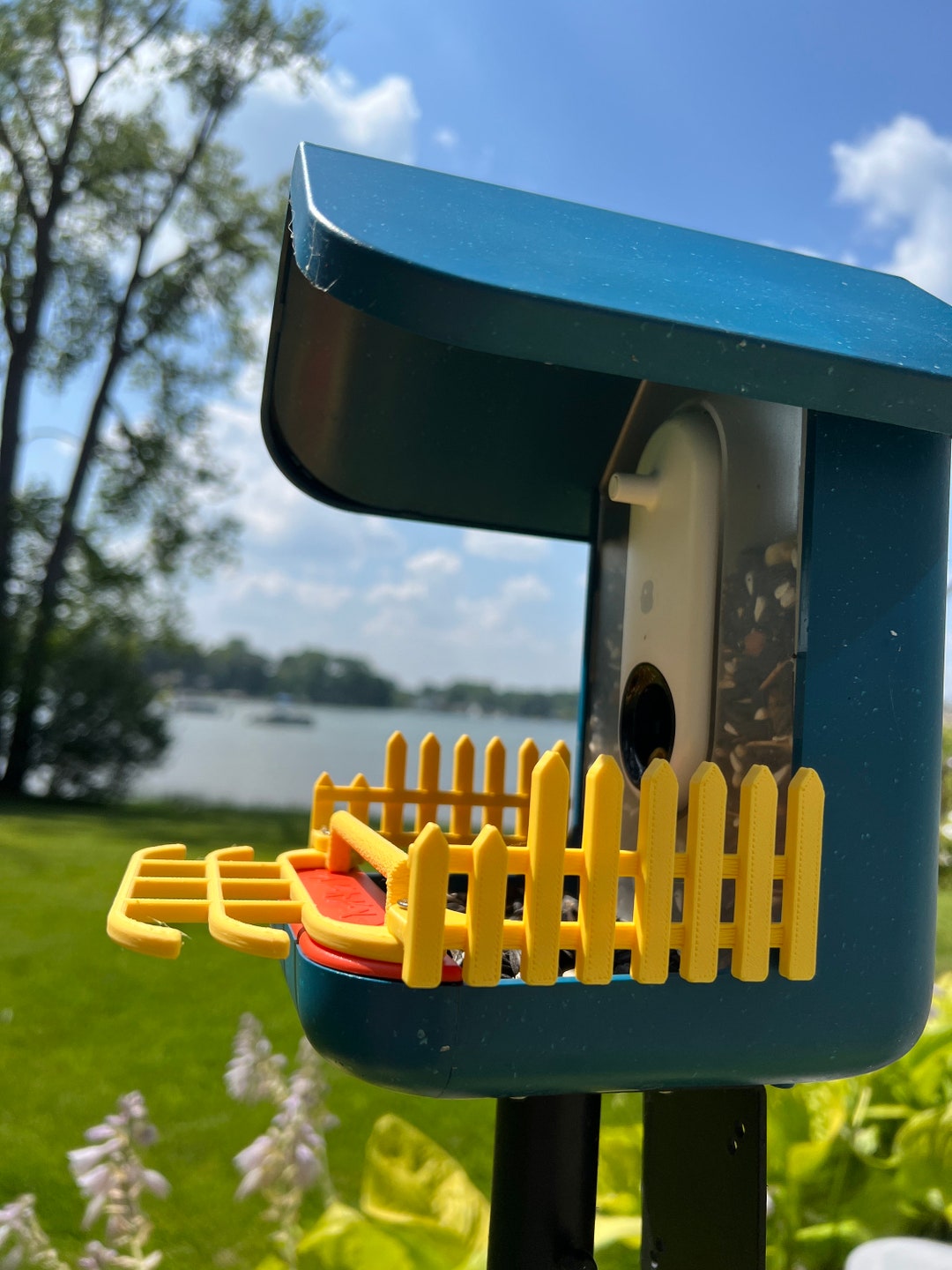 Picket Fence & Double Perch for Bird Buddy Feeder - Etsy
