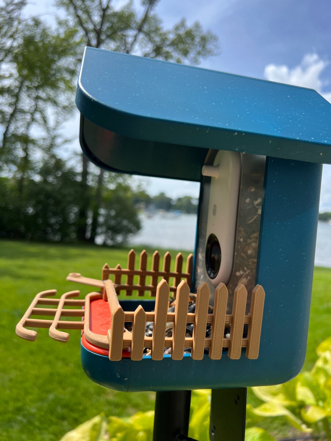 Picket Fence Accessory Package for Bird Buddy Feeder - No Suet Ball ...