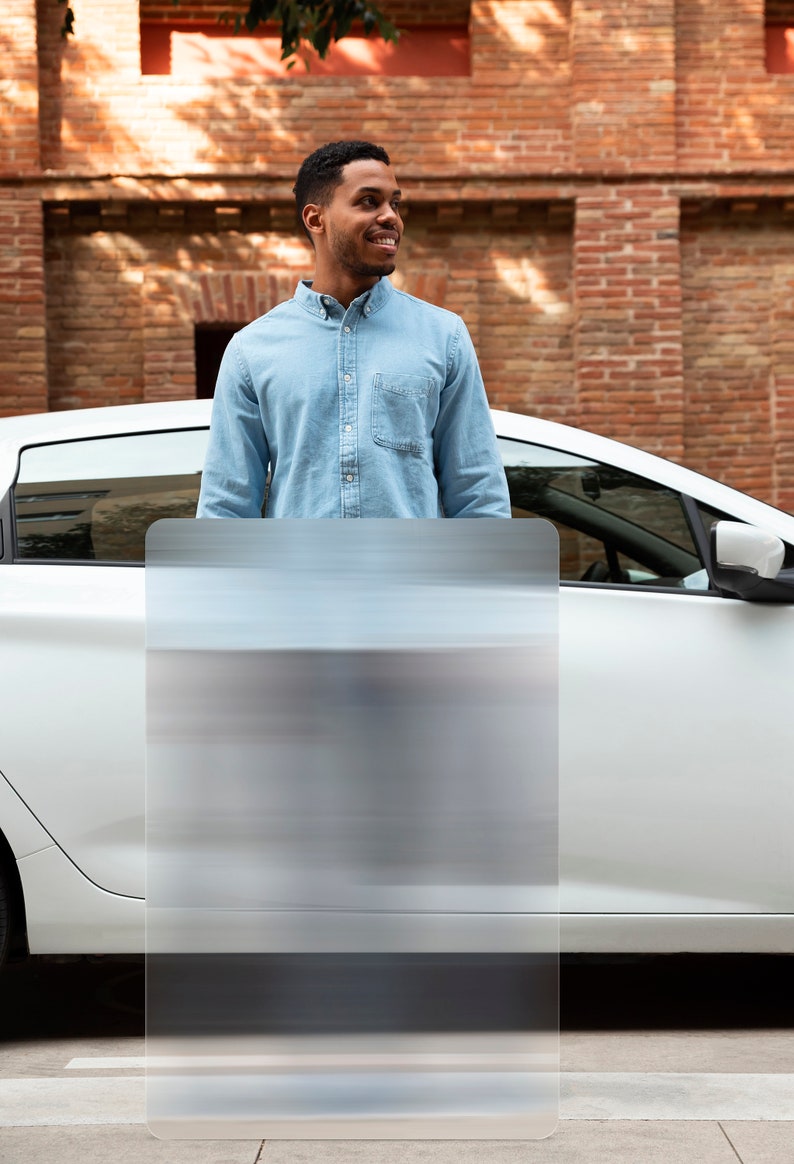 Invisibility Shield With Handles - 36"x24" - Shield Made With 90LPI ...