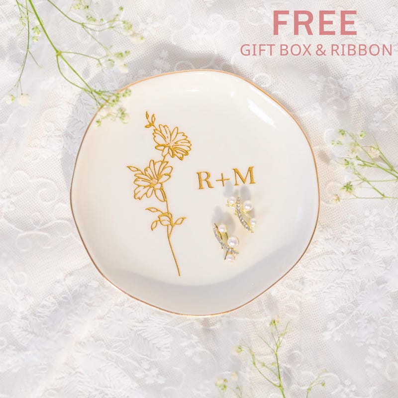 Custom Birthflowers Ring - Etsy