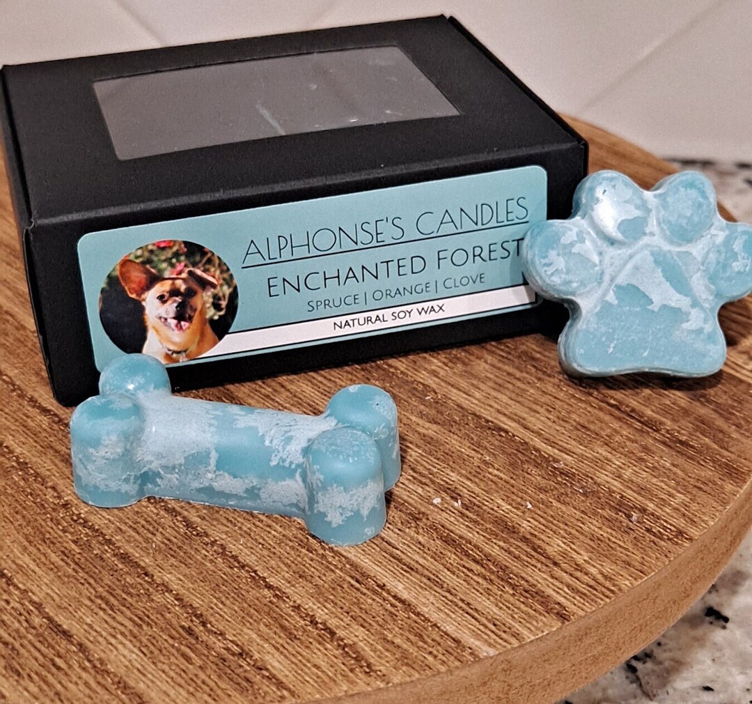 Enchanted Forest Wax Melts | 6 Pieces | Dog Shaped Wax Tarts | Soy Wax | Highly Fragranced - Etsy