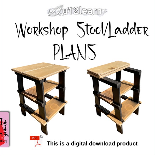 Workshop Stool Plans - Etsy
