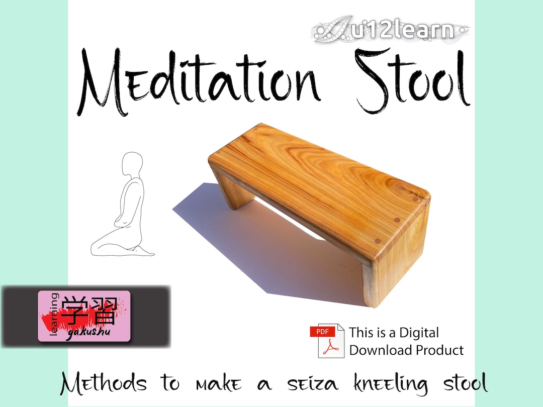 Meditation Seiza Stool Plans - Etsy