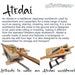 Atedai Japanese Mini Woodwork Bench - Etsy