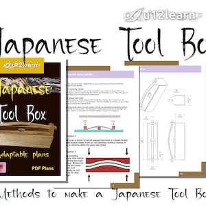 Wooden Japanese Tool Box - Etsy