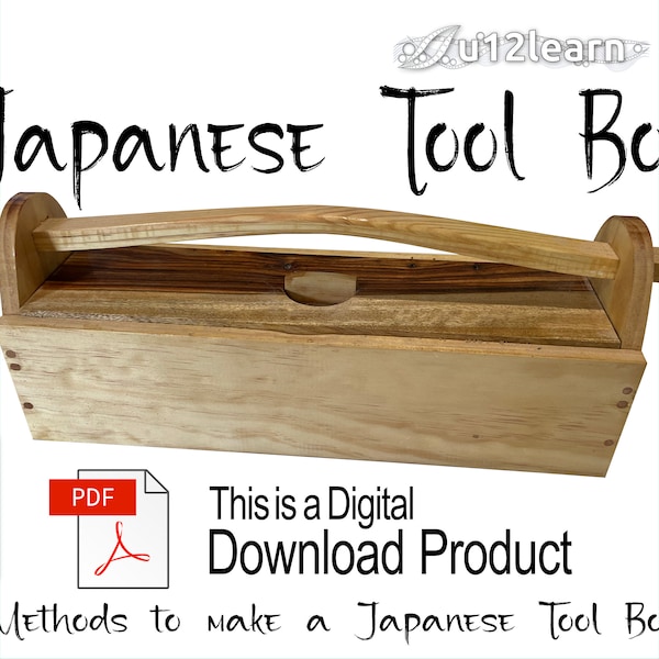 Traditional Japanese Woodworking Tool Box - Etsy
