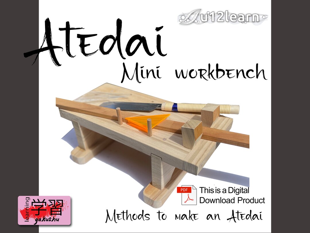 Atedai Japanese Mini Woodwork Bench - Etsy