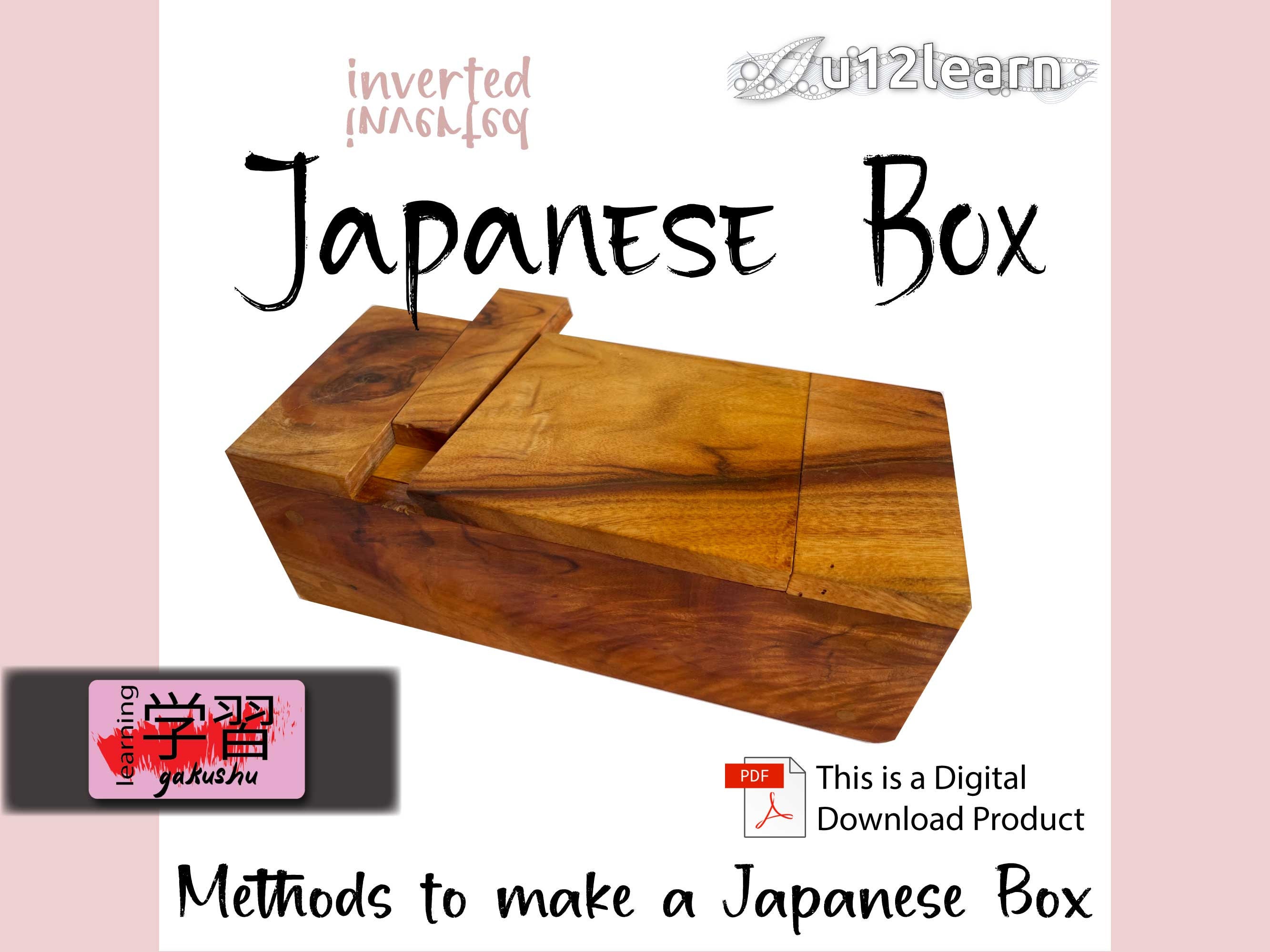 Japanese Box Plans - Etsy