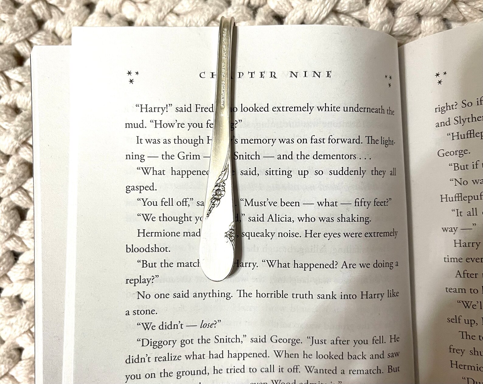 Hand Stamped Antique Spoon Bookmark custom Options Available - Etsy