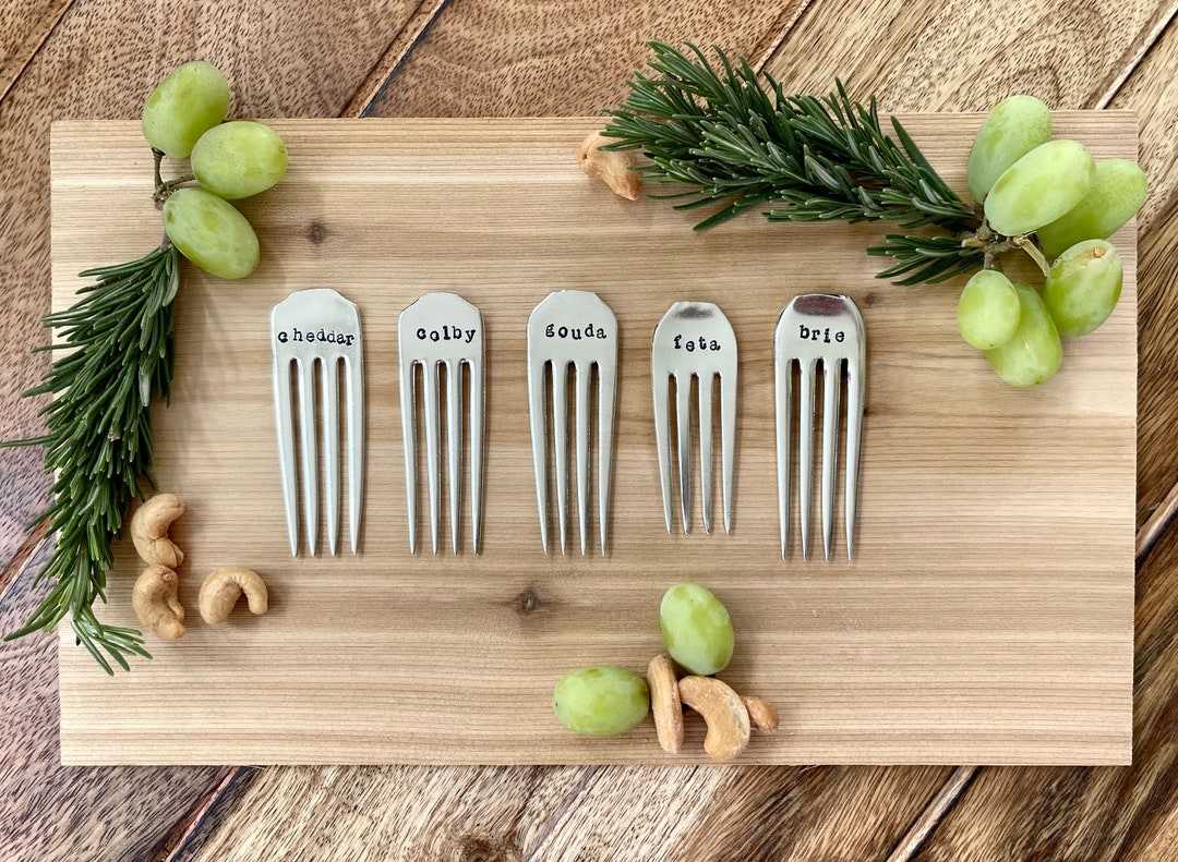 Charcuterie Board Cheese Markers (set of 5) - Etsy
