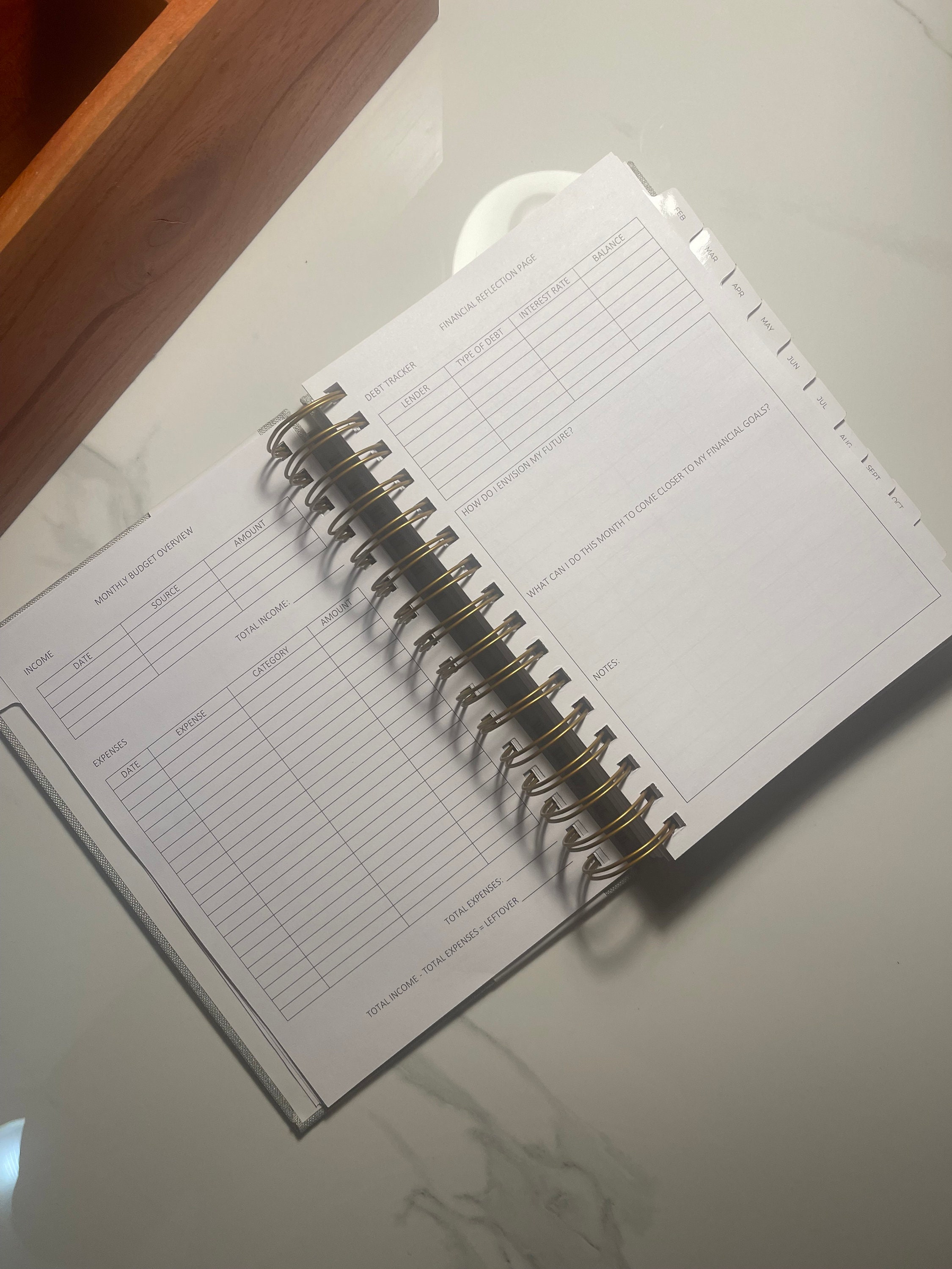 Heather Gray Vamos Planner - Etsy