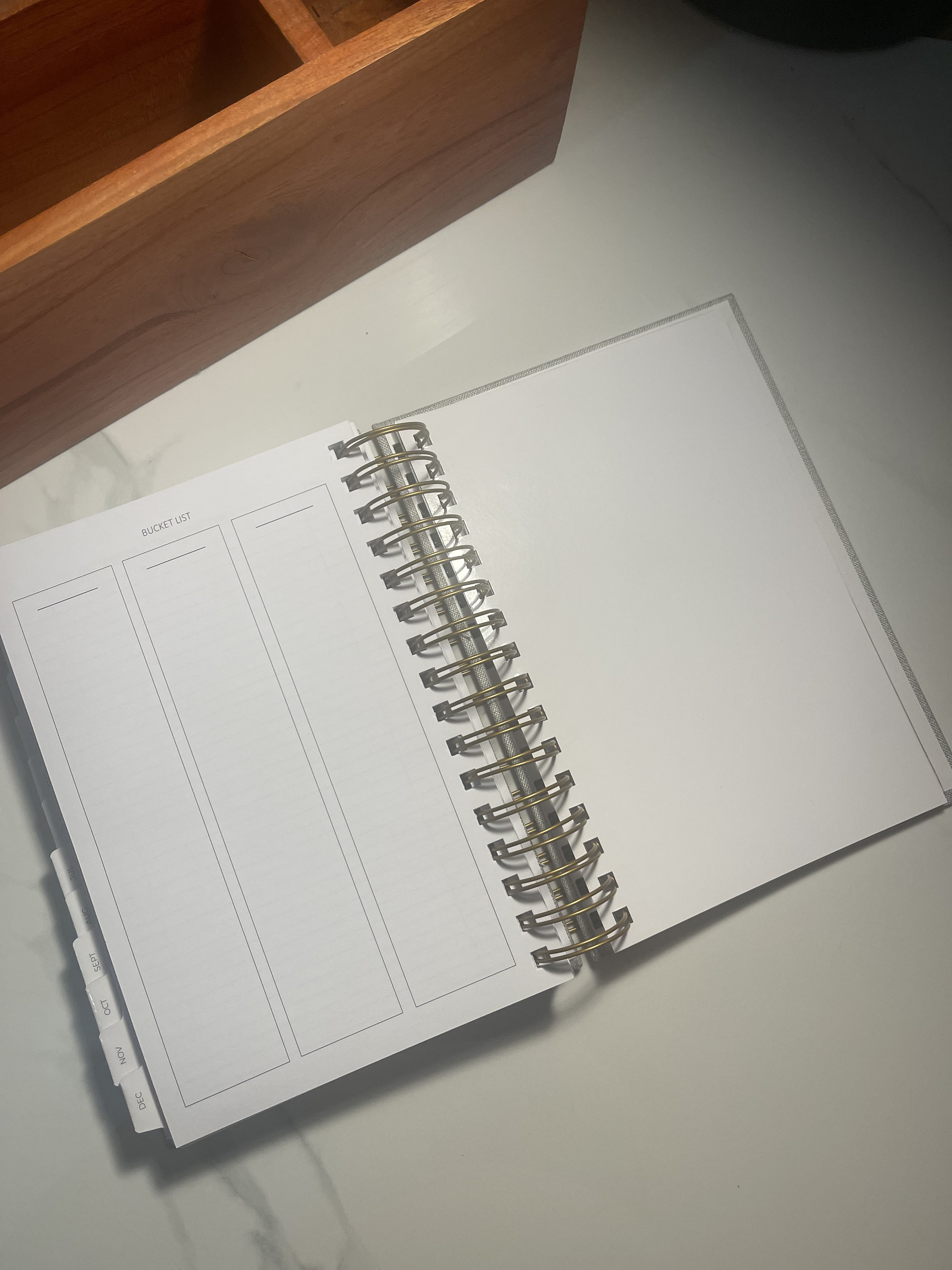 Heather Gray Vamos Planner - Etsy