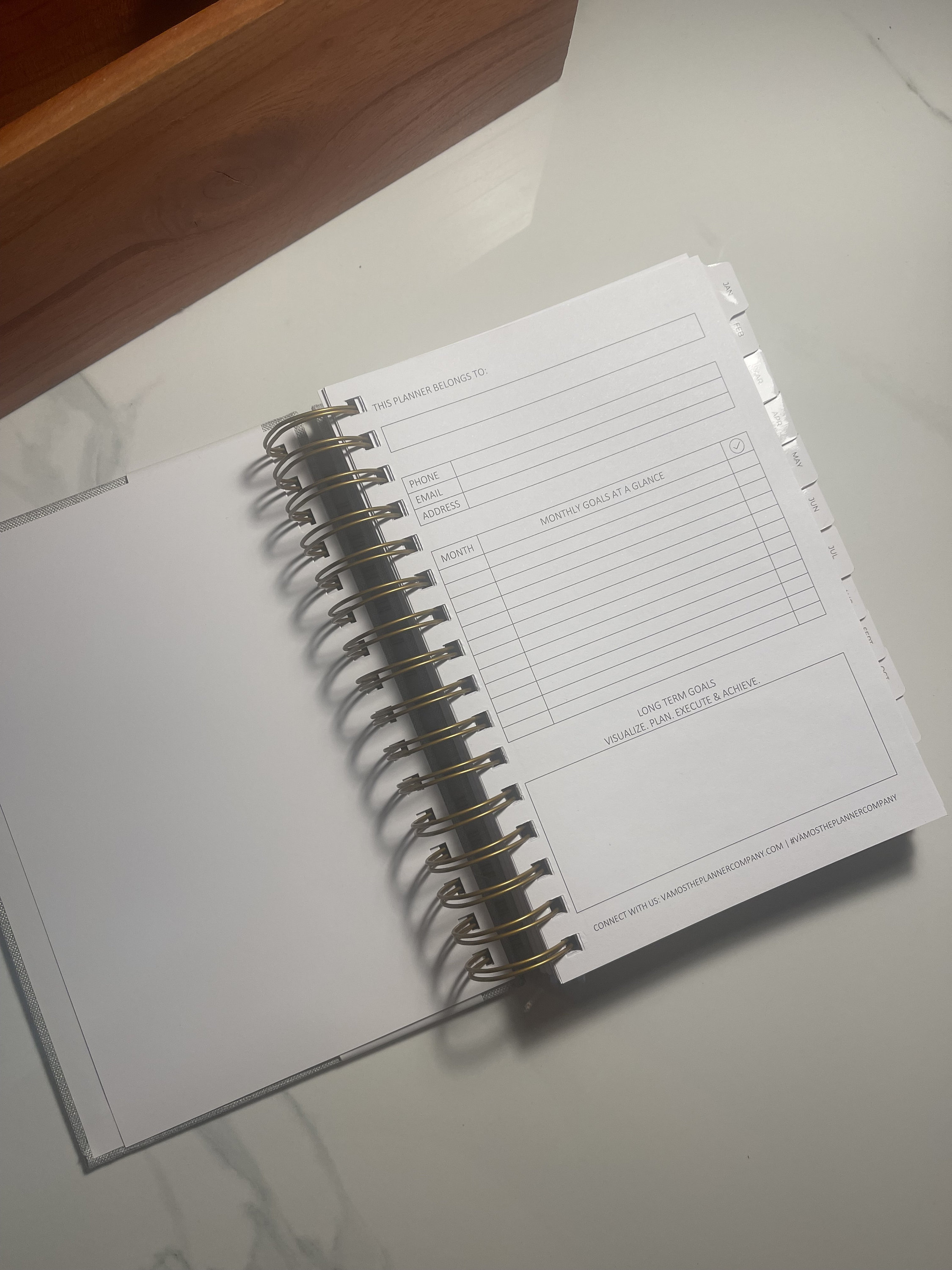 Heather Gray Vamos Planner - Etsy