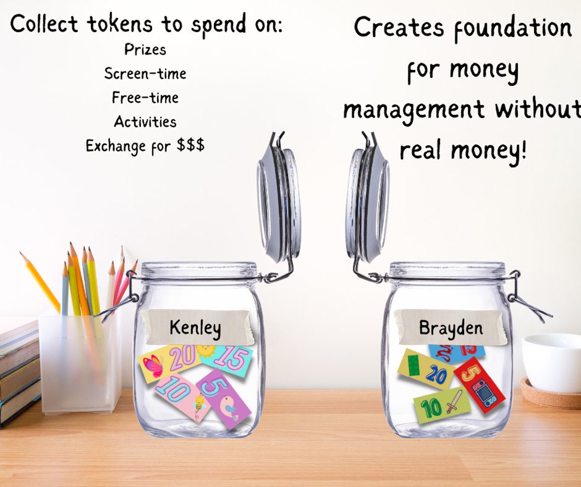 Screen Time Chart Challenge Chart Chore Chart Behavior Chart for Kids ...