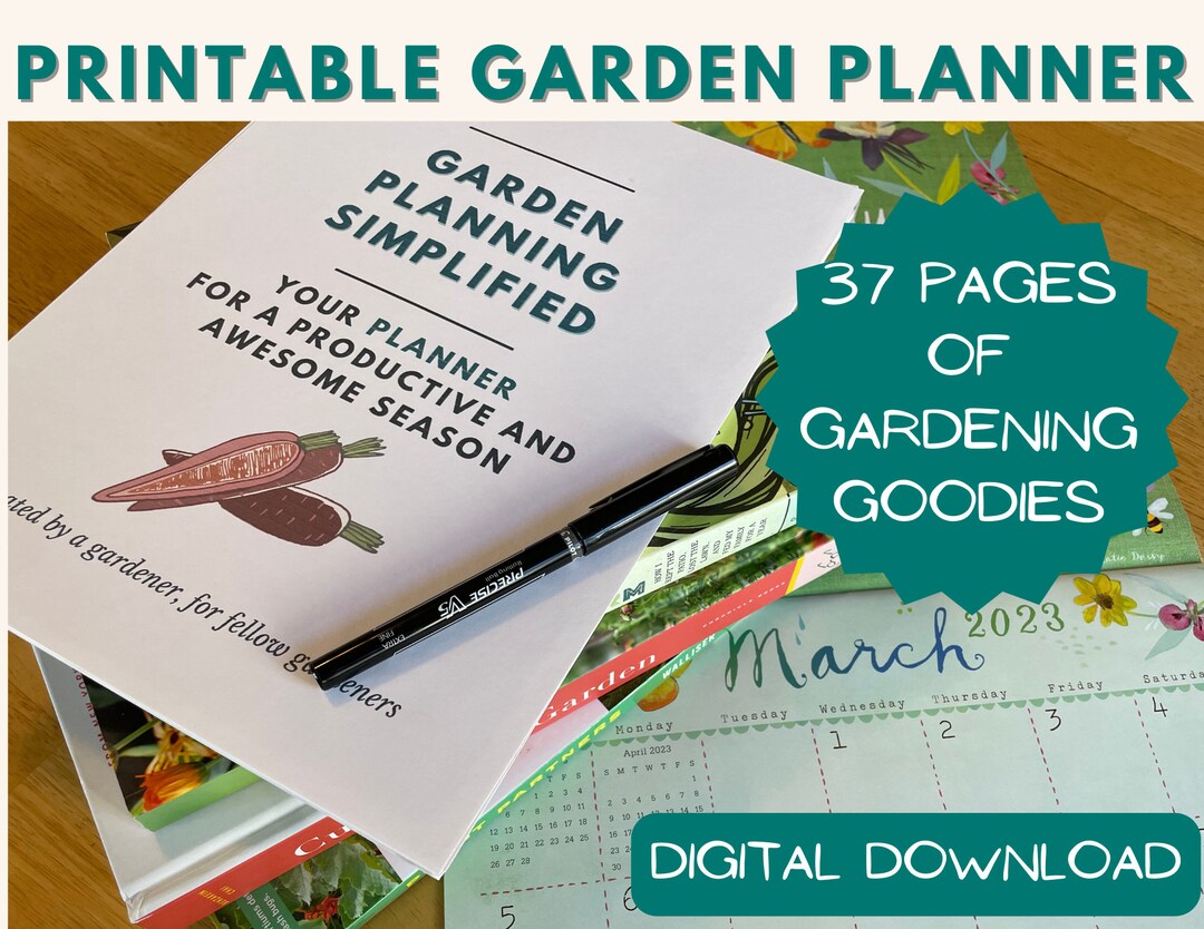 Printable Garden Planner and Journal for Plant Lovers | Garden Tracker ...