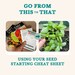 Seed Starting Cheat Sheet Garden Planner Printable, Digital Download ...