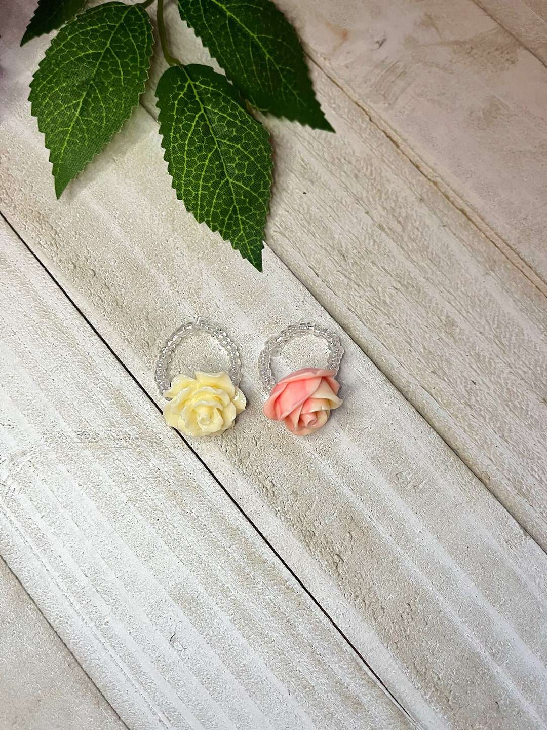Acrylic Flower Ring | Summer Rings | Statement Rings for Women | Seed ...