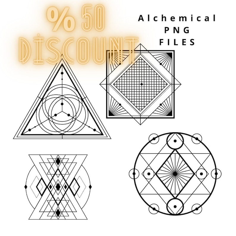Alchemical Symbols PNG Collection 16 High - Resolution Vector Images ...