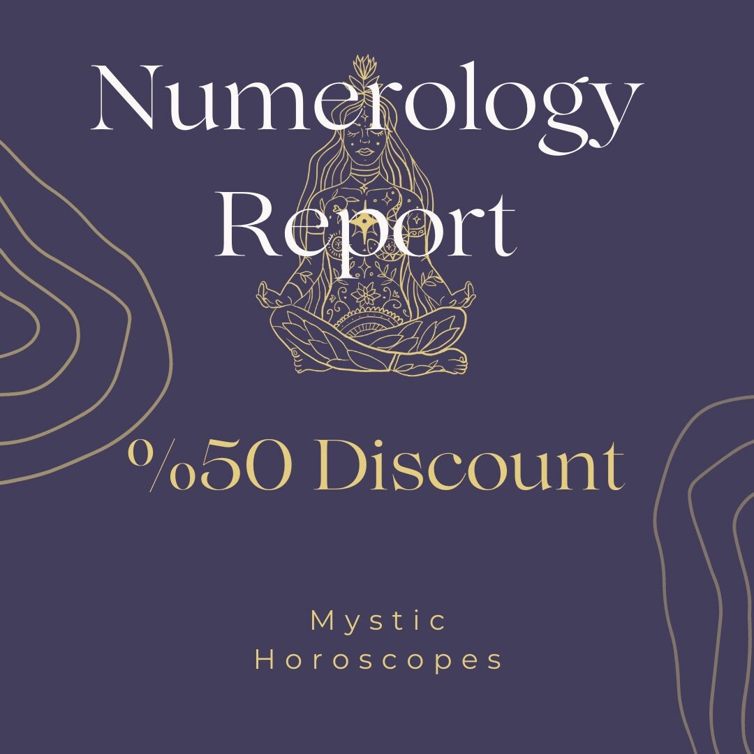 Numerology Report, Astrology Natal Chart Report, Unveiling Birth Date ...