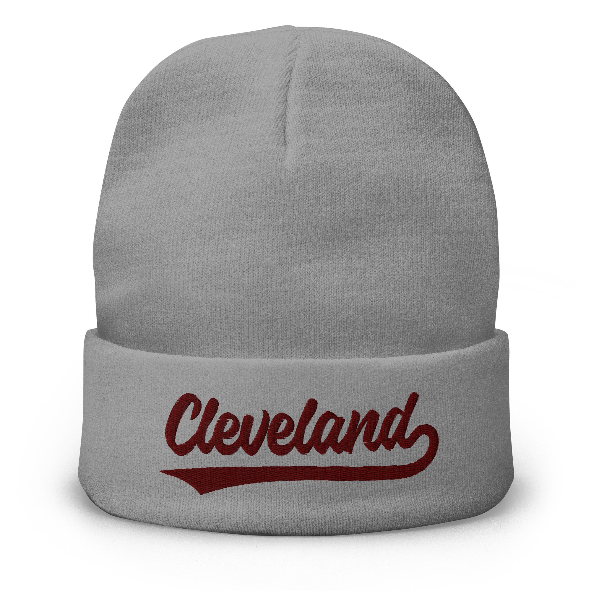 Retro Cleveland Sports Script Classic Winter Beanie Hat Cap - Etsy