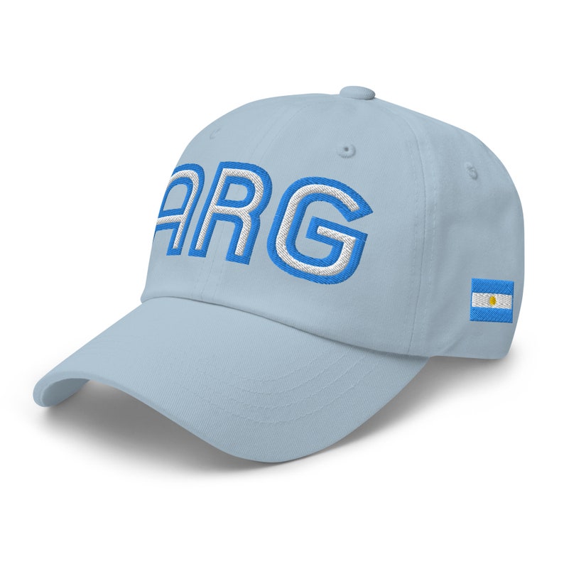Argentina National Flag Retro ARG Soccer Baseball Cap Dad Hat - Etsy