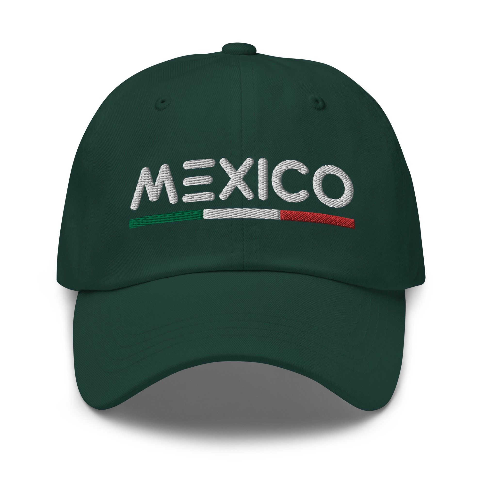 Minimal Mexico Flag Hat Mexico Soccer Baseball Dad Cap - Etsy