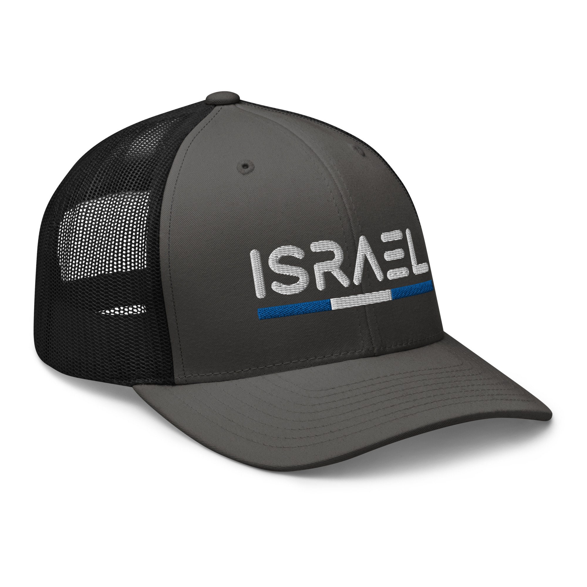 Minimal Israel Flag Trucker Hat Mesh Israel Trucker Cap - Etsy