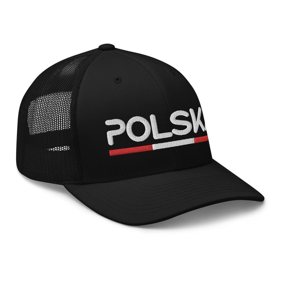 Minimal Poland Flag Trucker Hat Mesh Polska Trucker Cap - Etsy