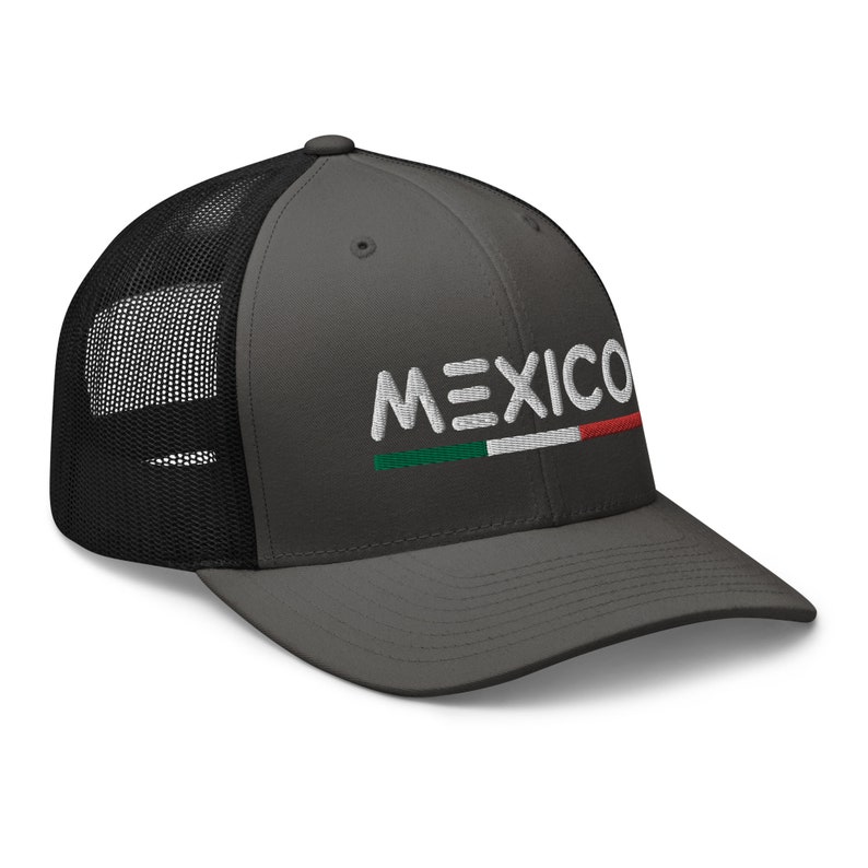 Minimal Mexico Flag Trucker Hat Mesh Mexico Trucker Cap - Etsy