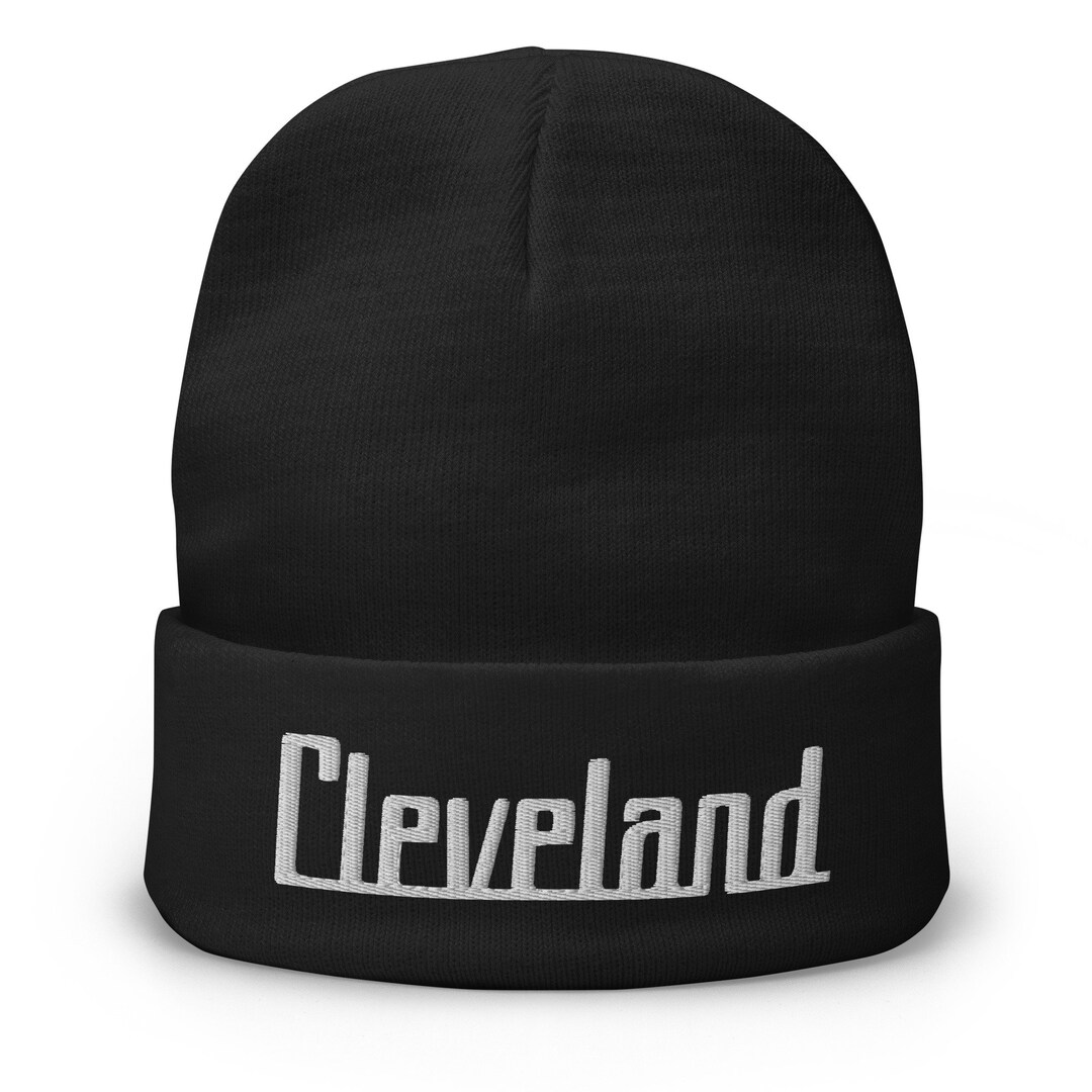 Retro Cleveland Beanie Cap Vintage Cleveland OH Winter Hat - Etsy