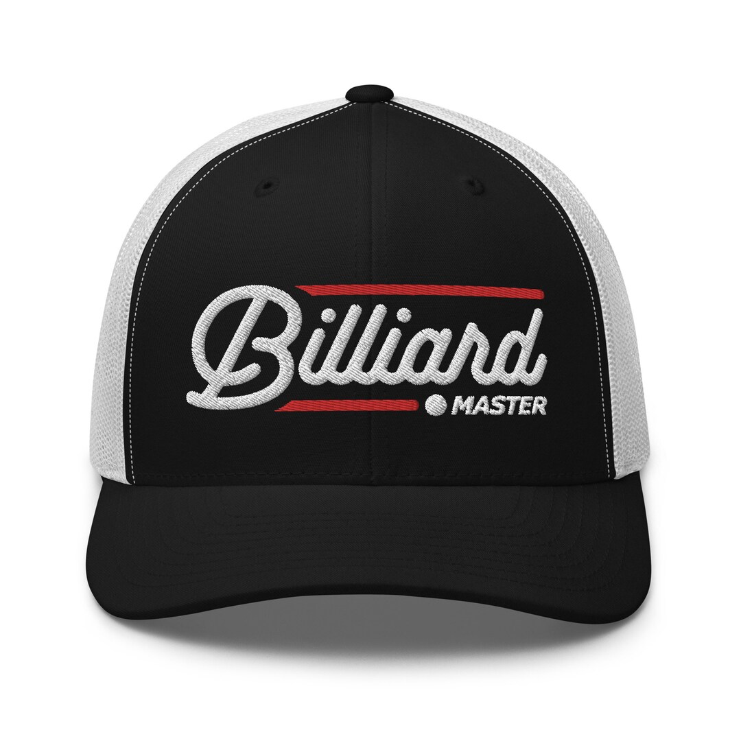 Billiard Master Funny Billiard Hat Mesh Pool Trucker Hat Cap - Etsy