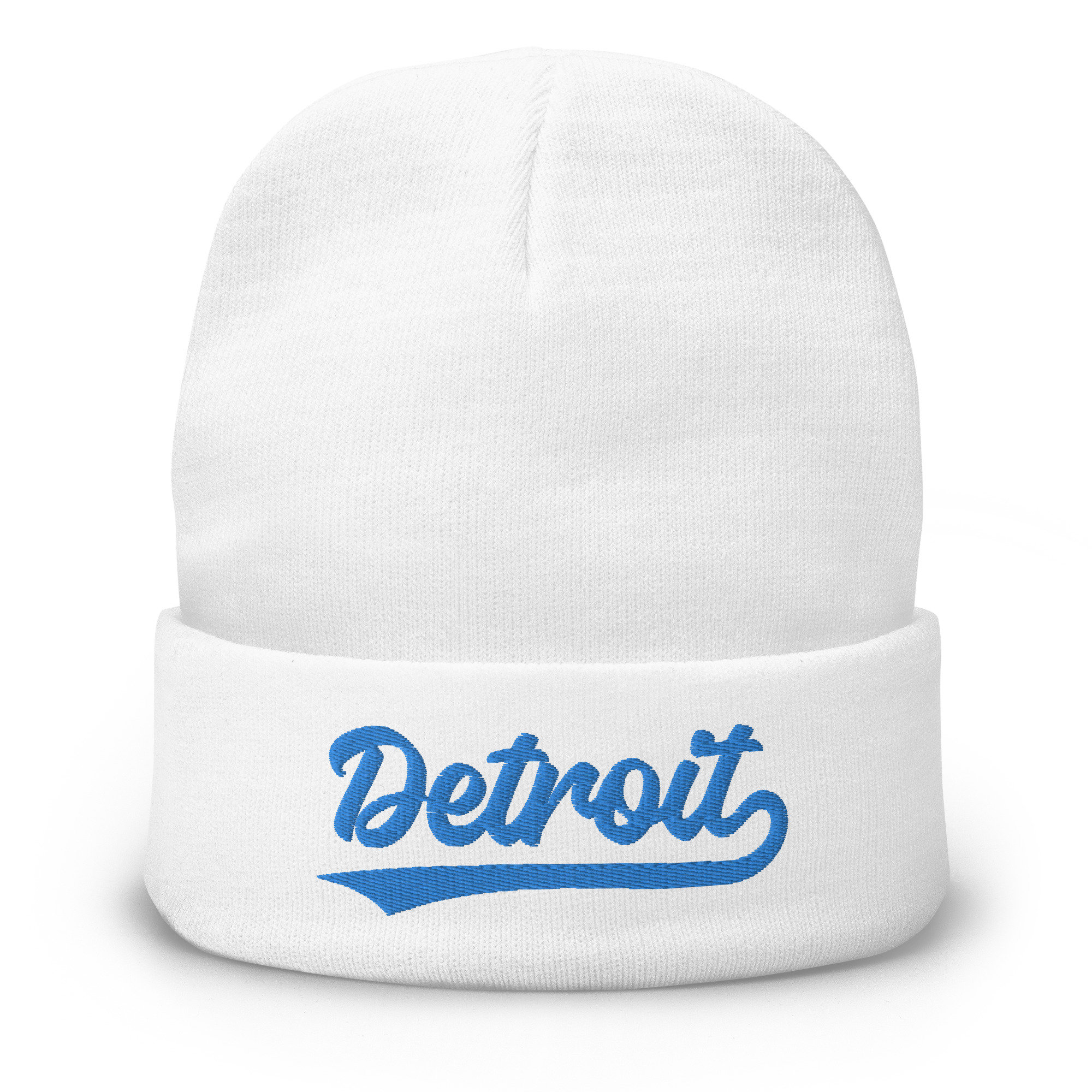 Retro Detroit Sports Script Classic Winter Beanie Hat Cap - Etsy