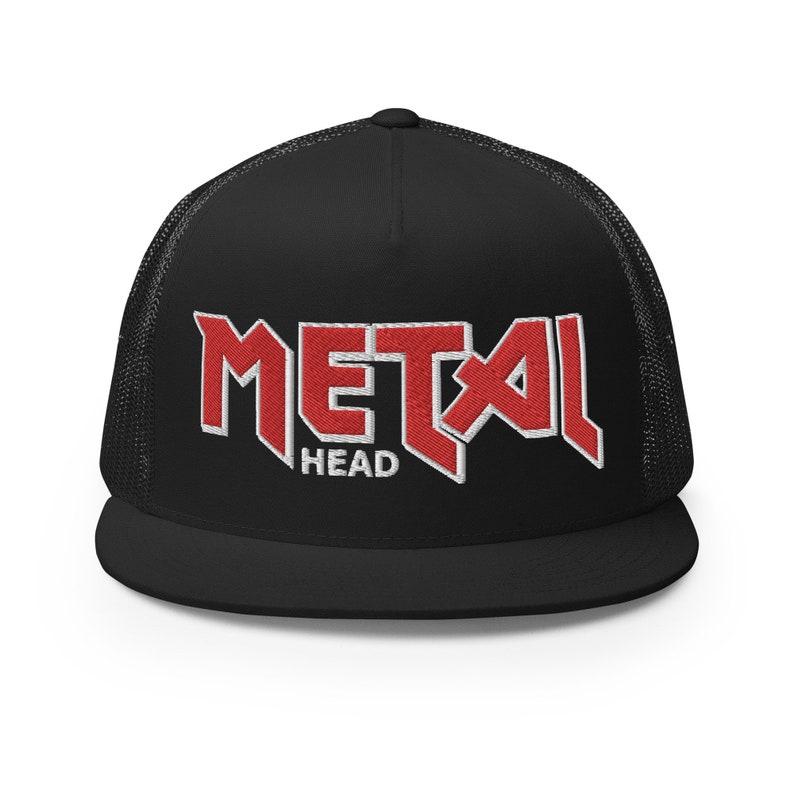 Metal Head Heavy Metal Music Band Concert Fan Trucker Hat Cap - Etsy